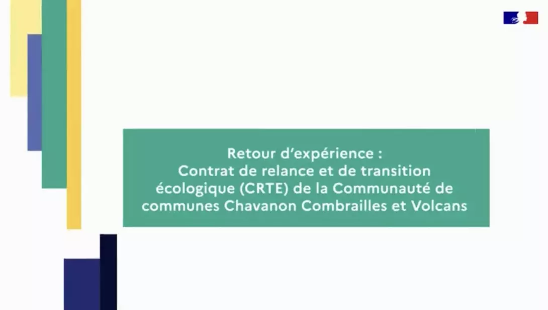 CRTE : retour d'expérience de Chavanon Combrailles et Volcans (63 ...